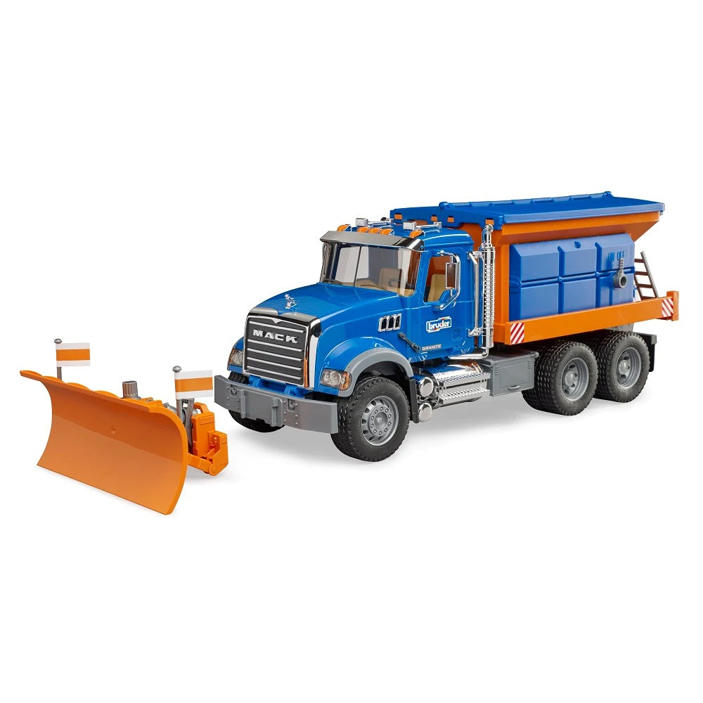 Bruder MACK Granite winter Service with Snow Plough - babyandme.ca ...