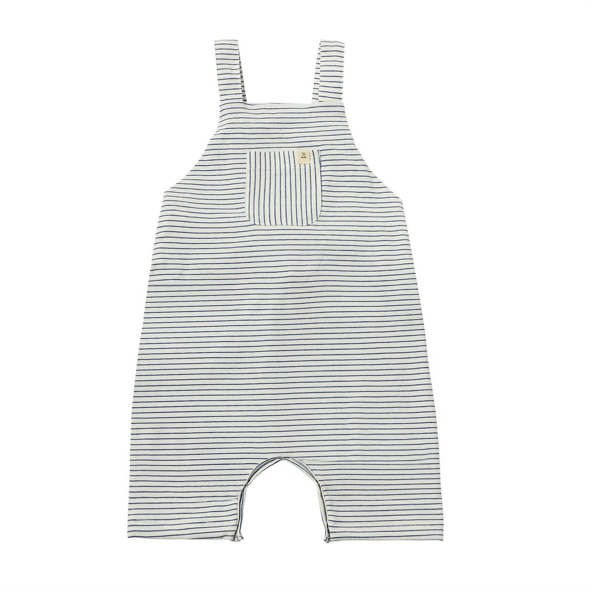 Me & Henry Dandy Jersey Romper (White/Royal Stripe) - babyandme.ca ...
