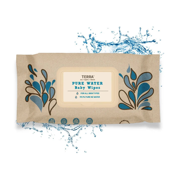 Terra Baby Wipes 70 Pack (Pure Water) - babyandme.ca – babyandme.ca ...